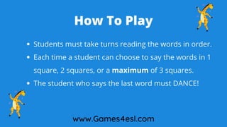 Lets-Dance-Game-Phonics-CVC-Words.pptx | Pets