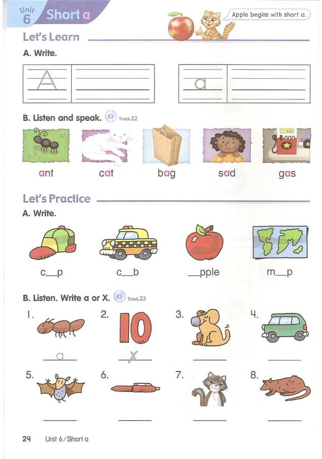 Lets-go-phonics-book-1 | PDF