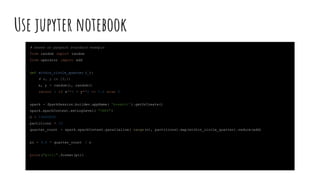 Let's break apache spark workshop | PPT