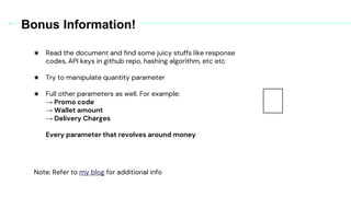 Let's break into payment gateways | PPT