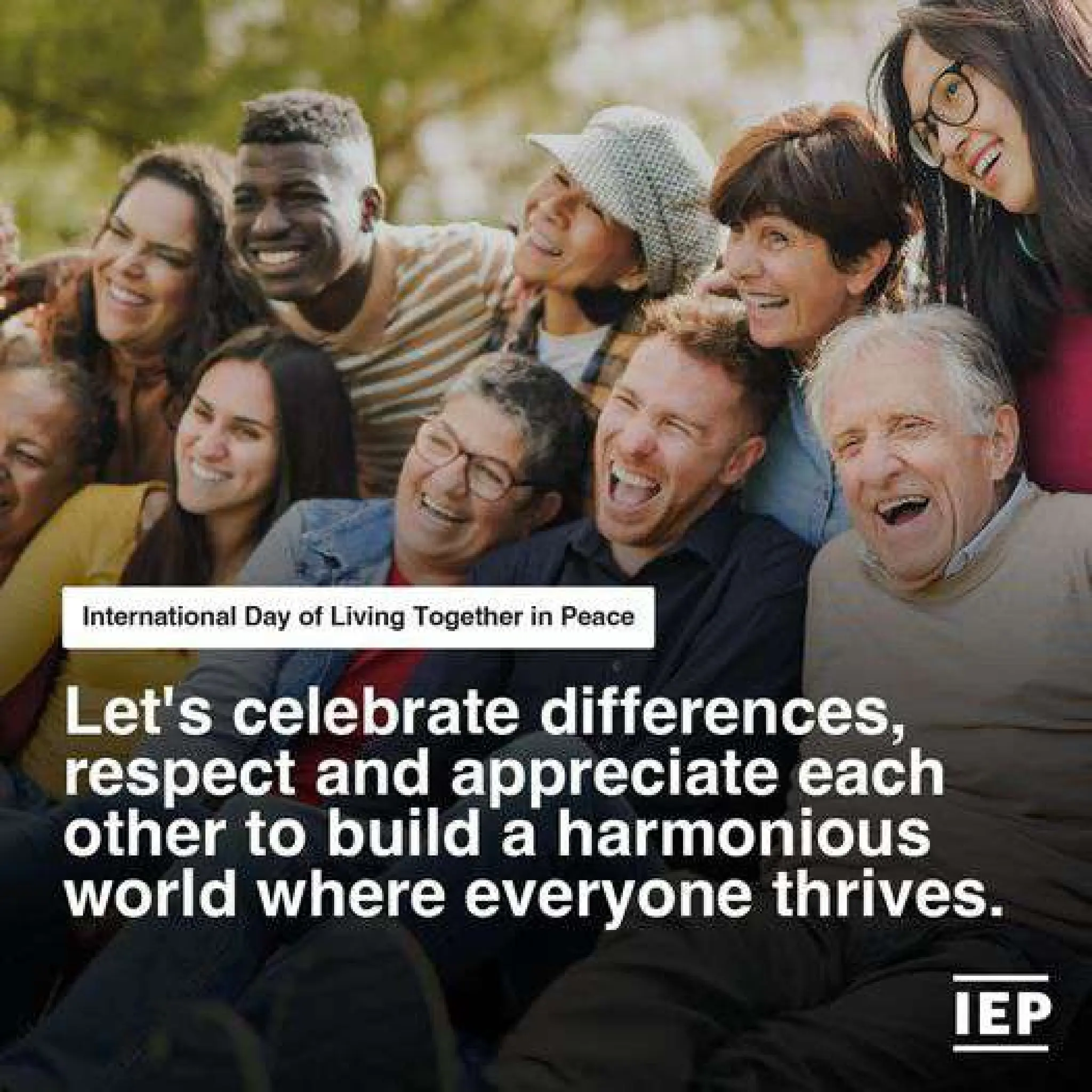 let's celebrate differences, respect and appreciate each other to build ...