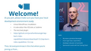 Let's code: custom content & custom capabilities | PPT