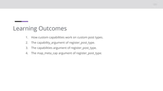 Let's code: custom content & custom capabilities | PPT