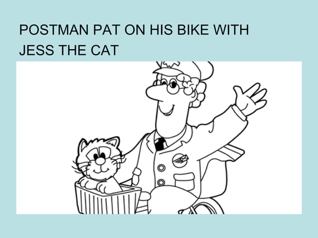 Let´s colour postman pat | PPT | Family/Children | Genres