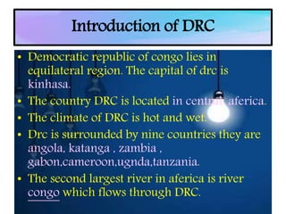 Let's discover DRC ppt by Nivedita mallik | PPT