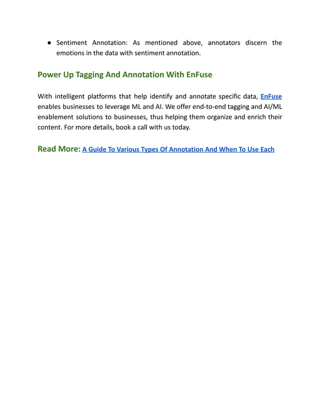 Let's Discover The Different Types Of Text Annotations | PDF | Free ...