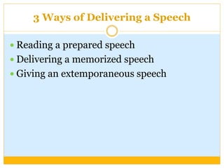 Let’s do an extempo! | PPT