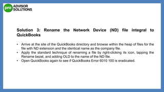 Let's Effectively Remove QuickBooks Error 6010 100.pptx