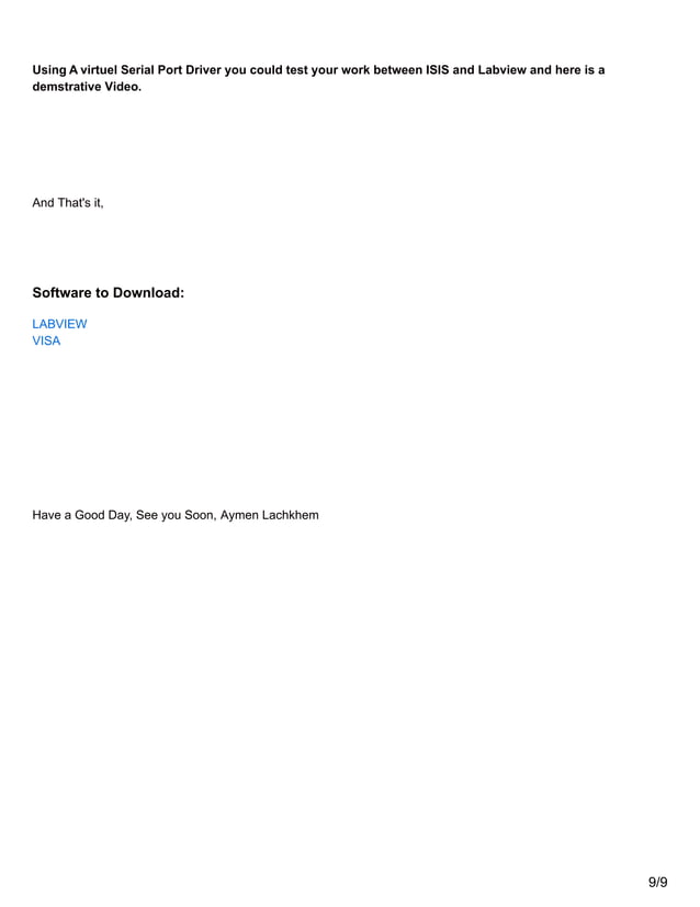 How To make your own Robot And control it using labview | PDF ...