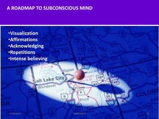 Lets explore the power of subconsious mind | PPTX