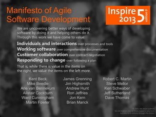 Let's get agile: An Agile Talk About Agile | PPTX | Business Expos ...