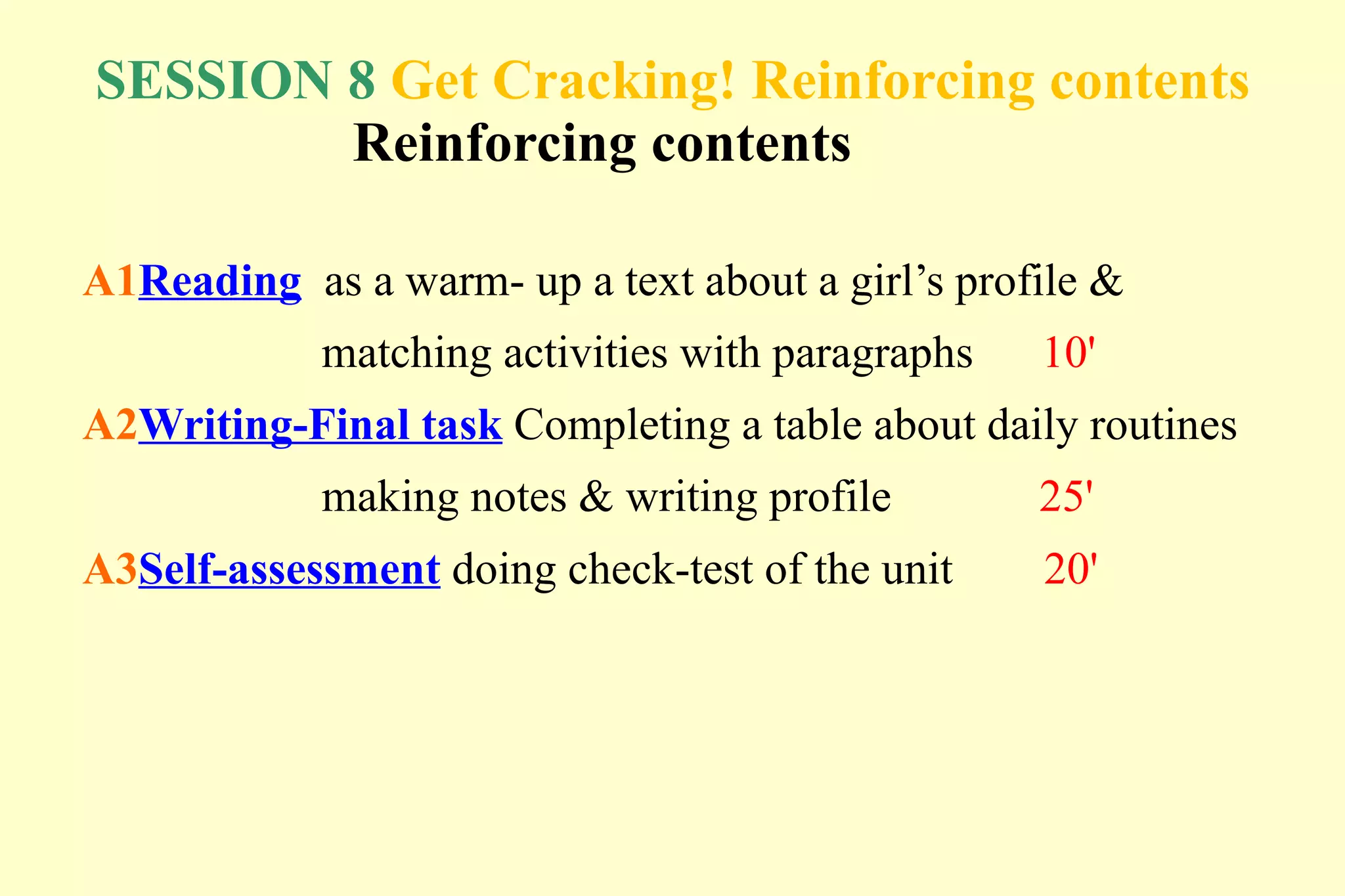 Let's get started | ODP