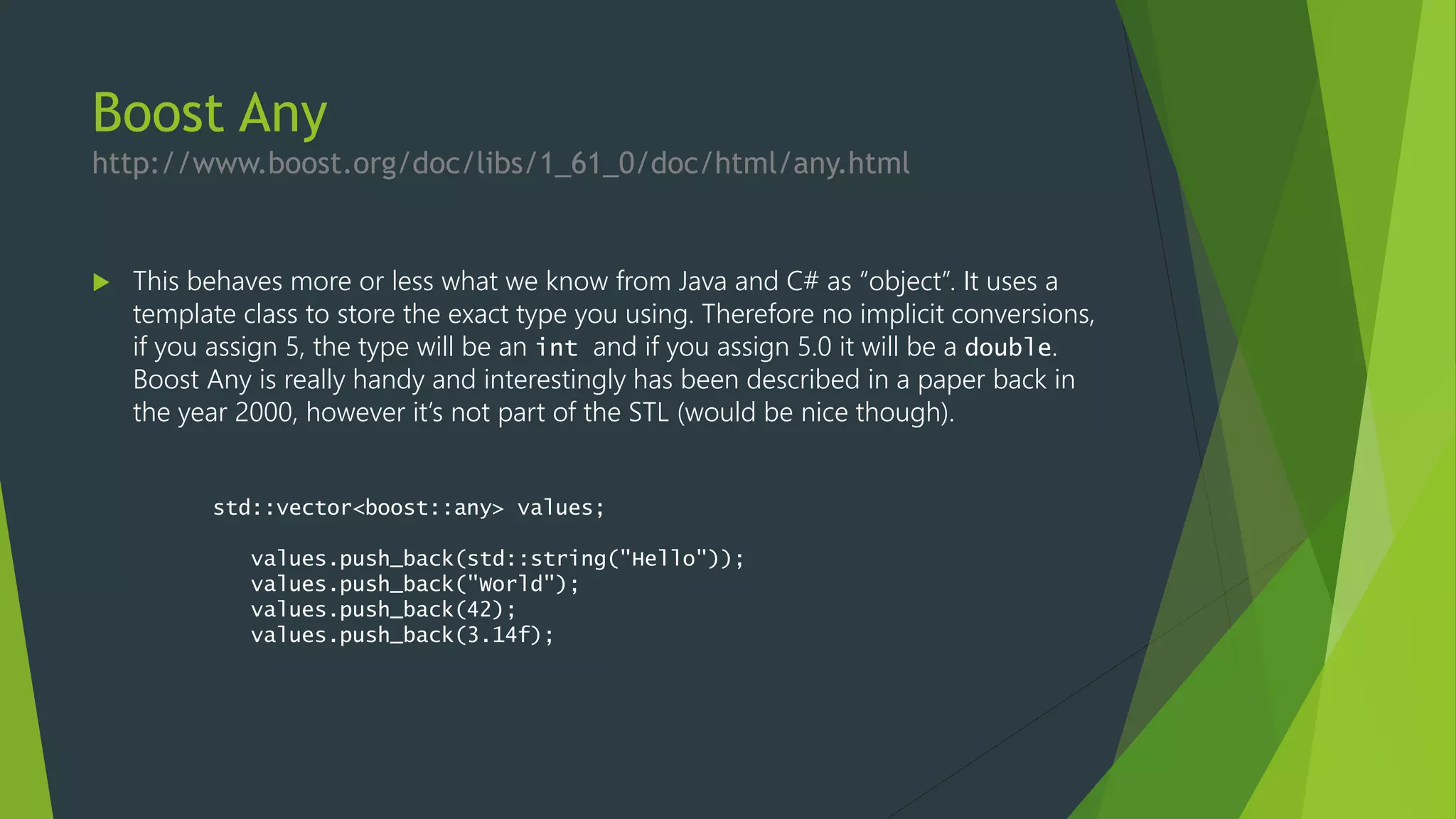 Let's Take A Look At The Boost Libraries | PPTX
