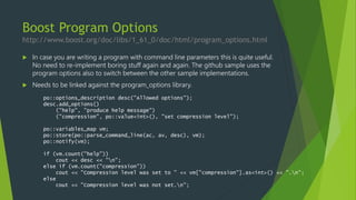 Let's Take A Look At The Boost Libraries | PPTX