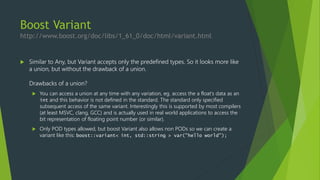 Let's Take A Look At The Boost Libraries | PPTX