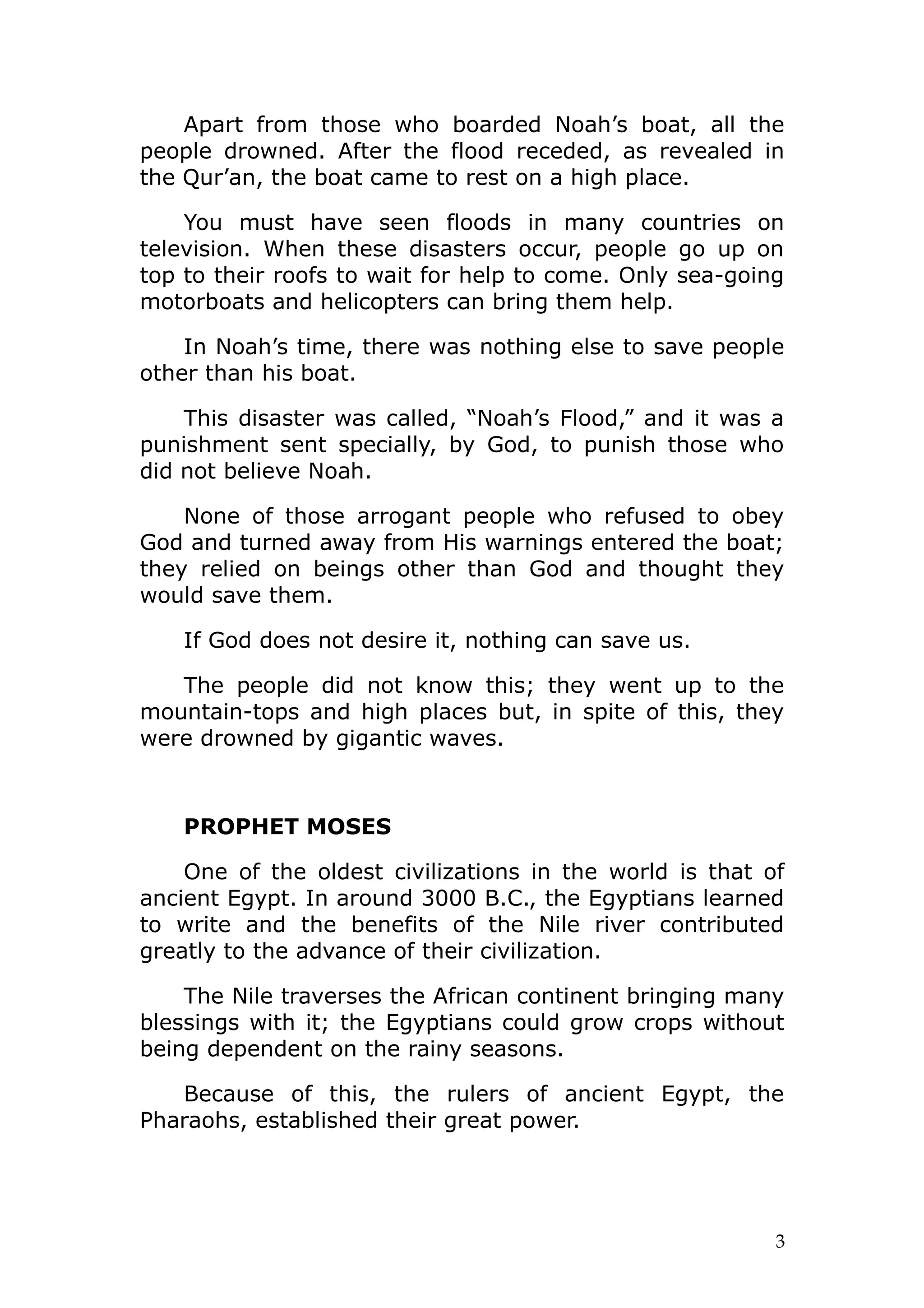 Let's get to know our prophets pbut. english | PDF