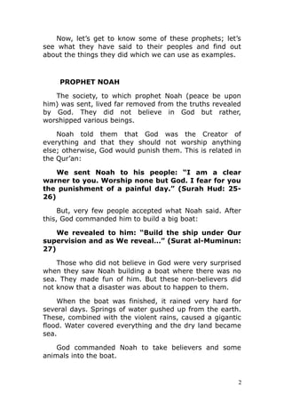 Let's get to know our prophets pbut. english | DOC