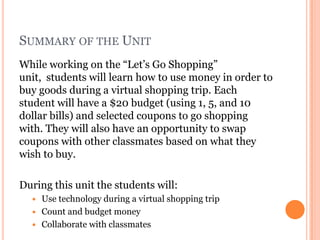 Let’s go shopping! | PPTX | Coupons and Discounts | Shopping