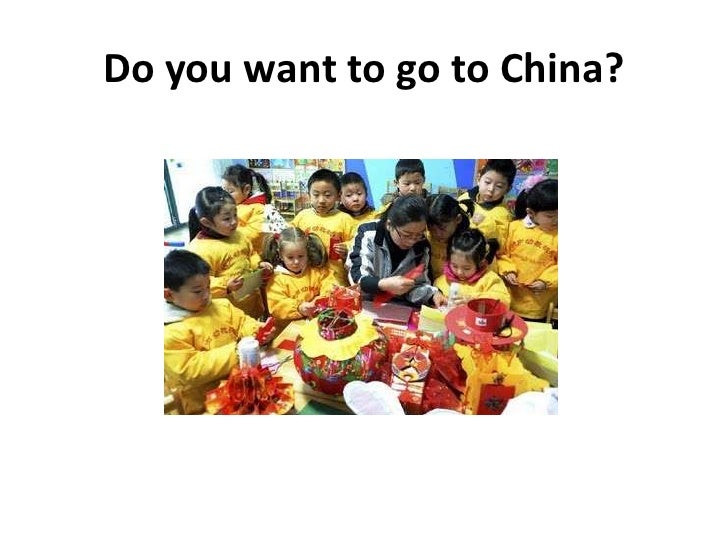 Let’s go to china!