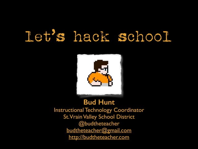 Let's Hack School: Learner Agency in a Time of New Technologies