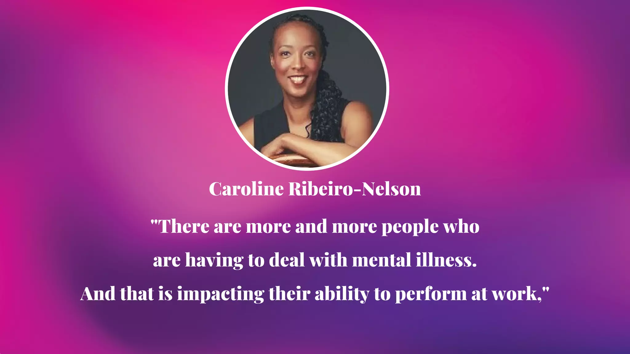 Mental Well-being In The Workplace - The Elephant In The Room - Vivian ...