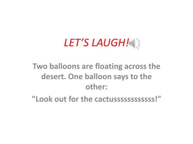 Let’s laugh! | PPT