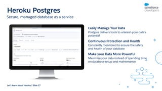 Let's Learn About Heroku and How to Integrate with Salesforce | PPT