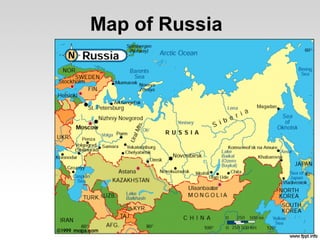 Lets learn about russia || PPT on Russia | PPT