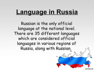 Lets learn about russia || PPT on Russia | PPT