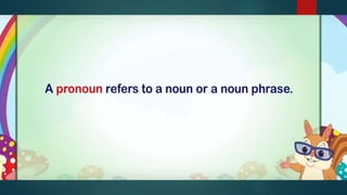Let's learn pronouns | PPT