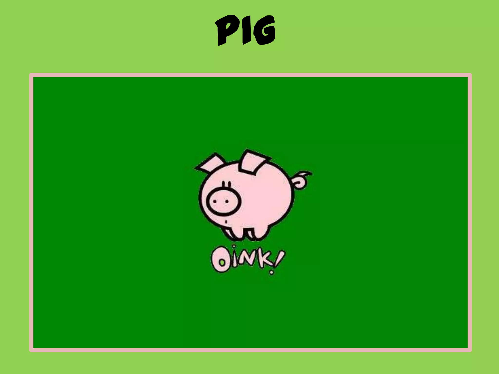 Let’s learn the animals! | PPTX