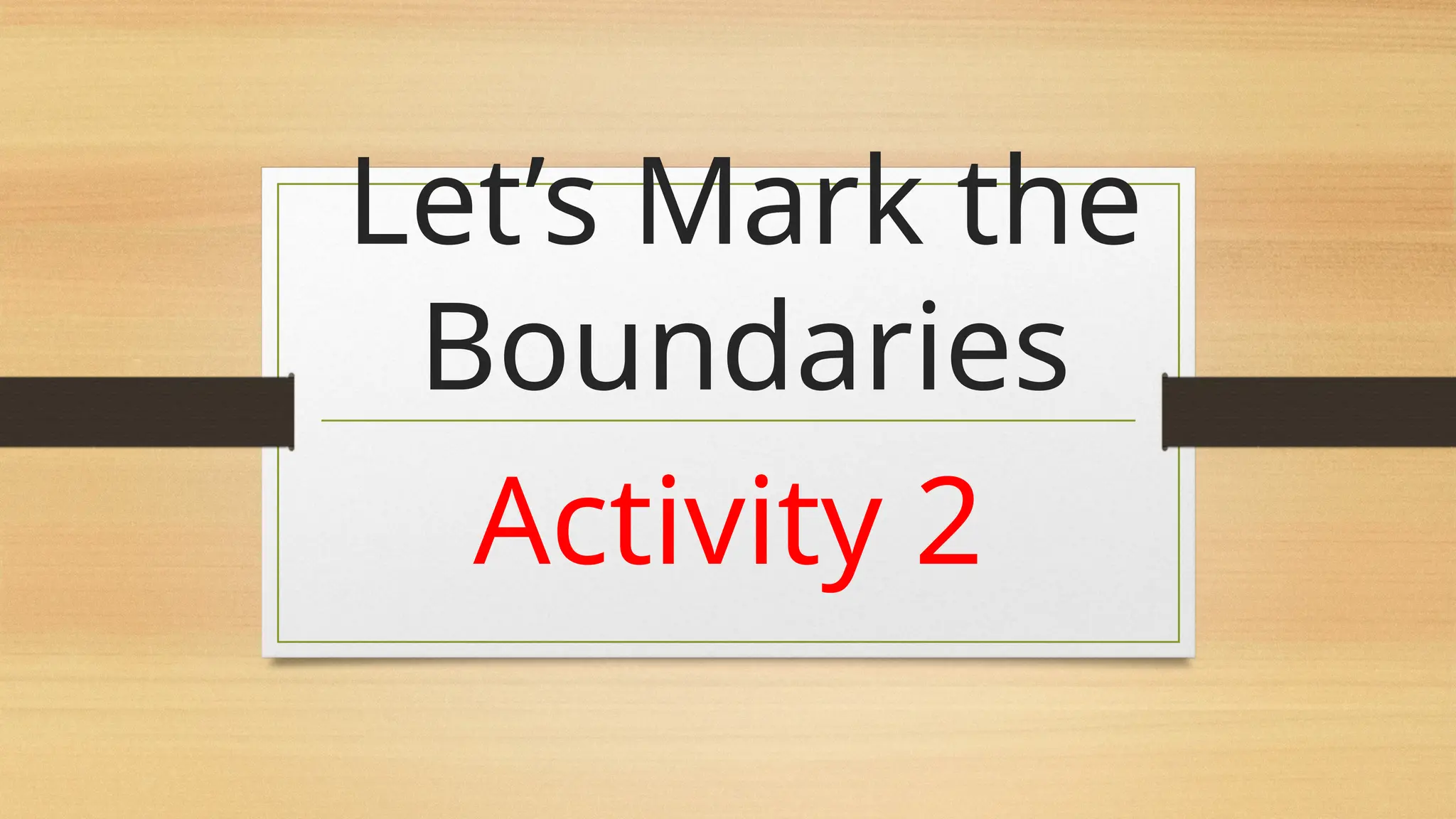 let's mark d boundaries.pptx science 10q | PPTX