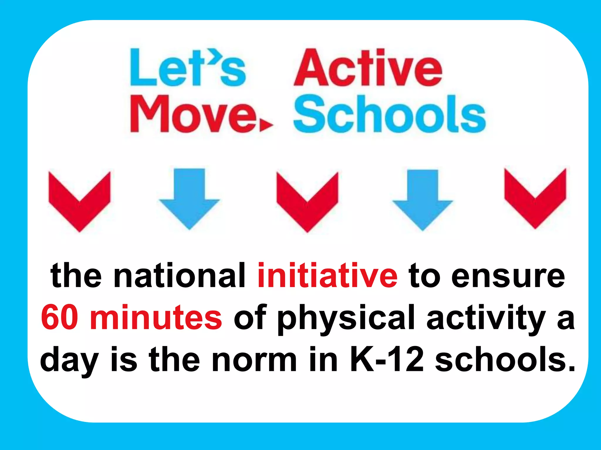 Let's Move Active Schools | PPTX