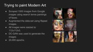 Let's paint a Picasso - A Look at Generative Adversarial Networks (GAN ...