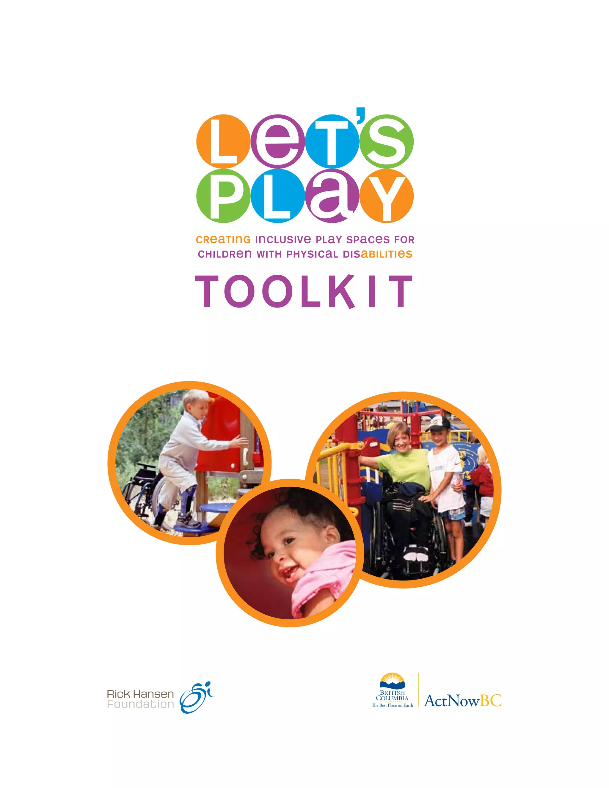 Lets Play: A Toolkit for Children with Disabilities | PDF