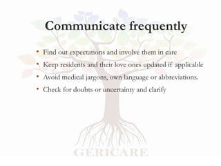 Let's preserve the dignity of our residents in the home! | PPTX ...