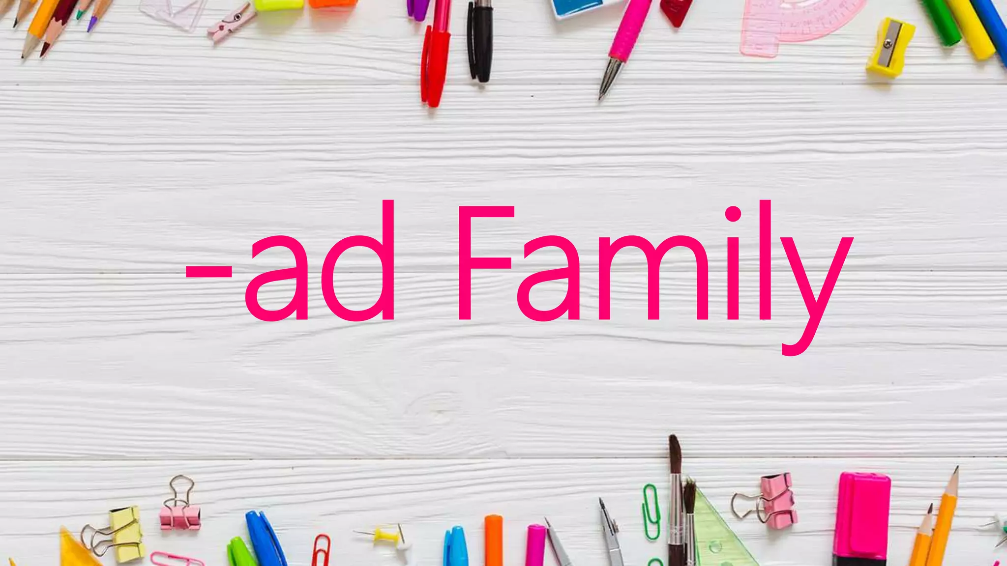 CVC with Short /a/ Sound | PPSX