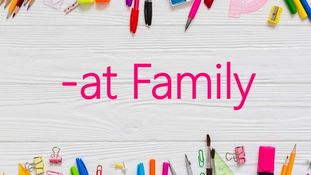 CVC with Short /a/ Sound | PPSX