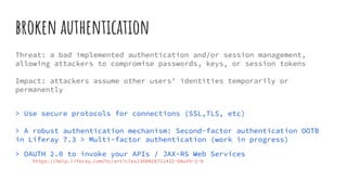 Let's shield Liferay | PPTX