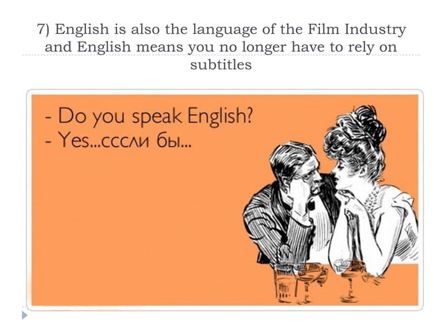 Let's speak english | PPT