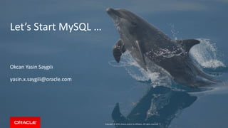 Let's Start MySQL | PPTX | Databases | Computer Software and Applications