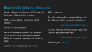 Let's start with Spark | PDF