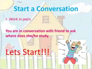 Lets talk ! | PPT