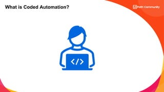 Let's talk about Coded Automation | PDF