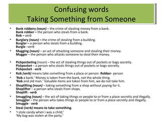 Let’s talk about crime | PPT