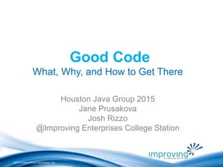 What is good code? | PPT