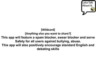 Let's talk about it | PPT