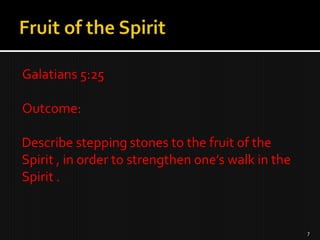 Fruit of the Spirit | PPTX