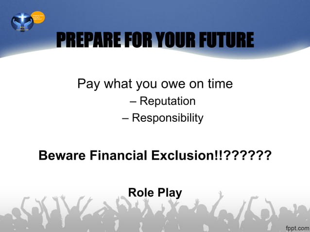 PCU - MONEY: LETS TALK ABOUT MONEY | PPT