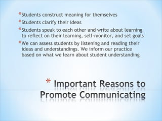 Lets talk about talking!(1) 1 communication | PPT
